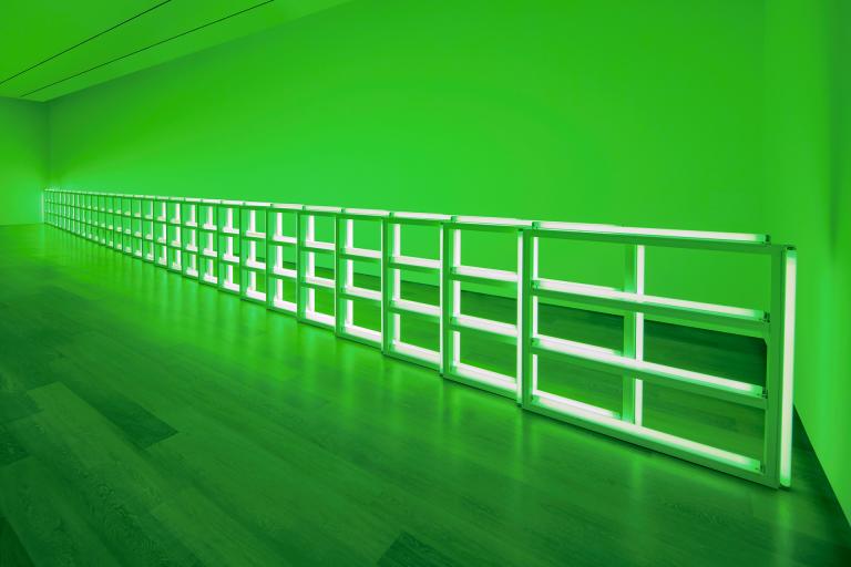 dan flavin house